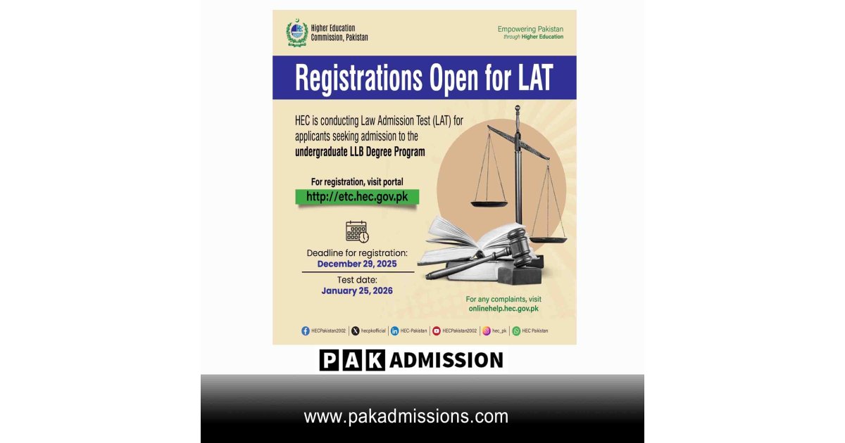Higher Education Commission HEC Admission