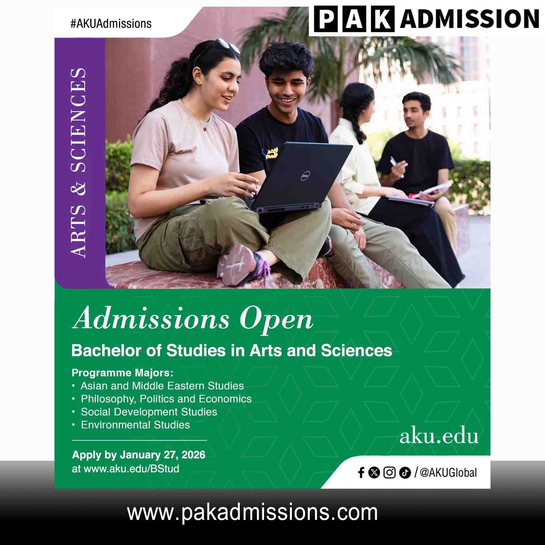The Aga Khan University Karachi (AKU) Admission Spring Admission 2026 ...