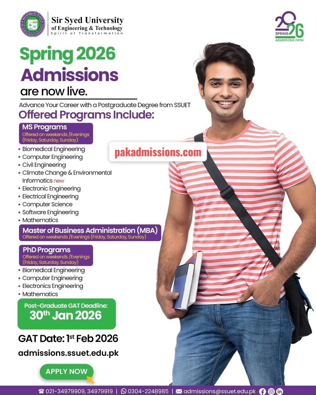 Sir Syed University of Engineering & Technology Karachi (SSUET ...